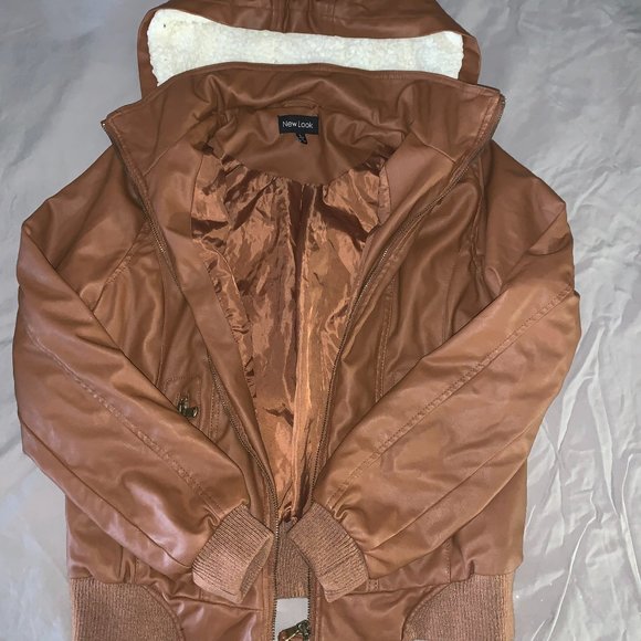New Look | Jackets & Coats | New Look Leather Jacket | Poshmark
